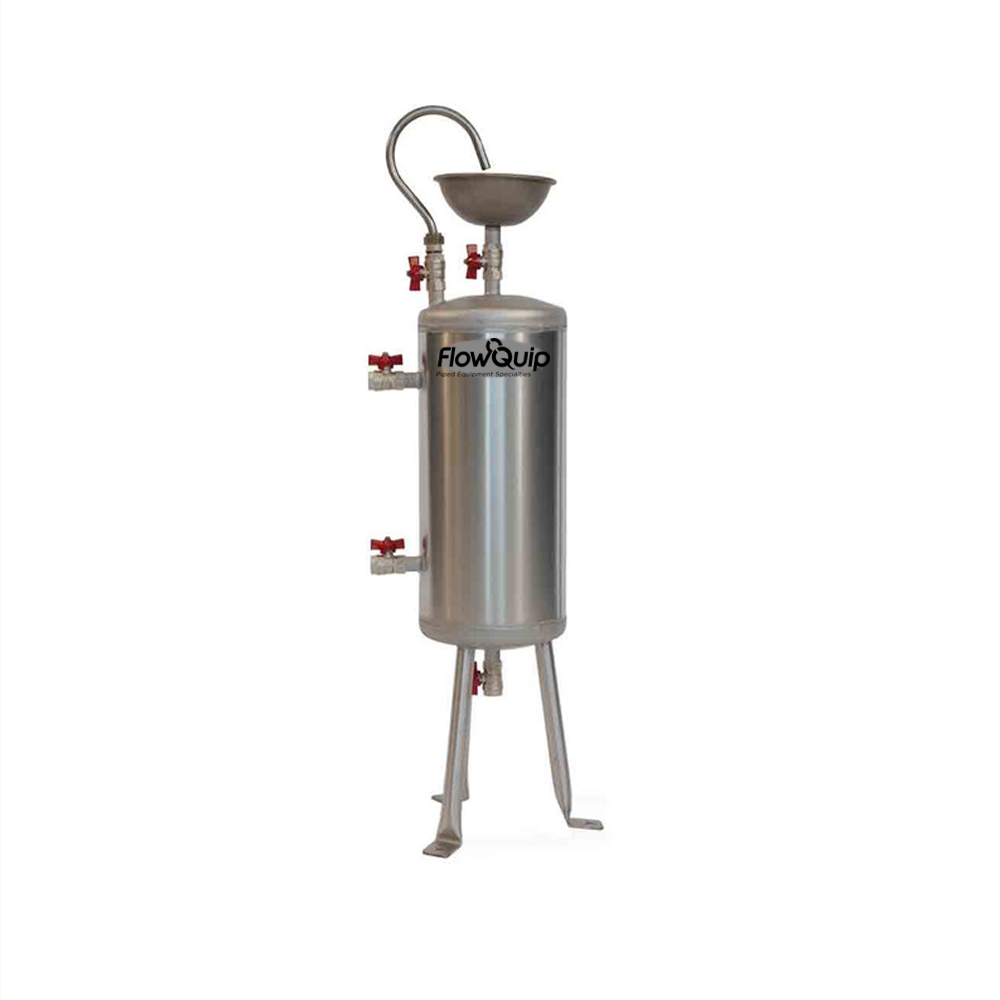 Stainless Dosing Pot 8L or 15L for HVAC